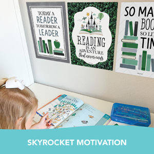 Amazon.com : Hadley Designs 6 Farmhouse Reading Posters For Classroom ...