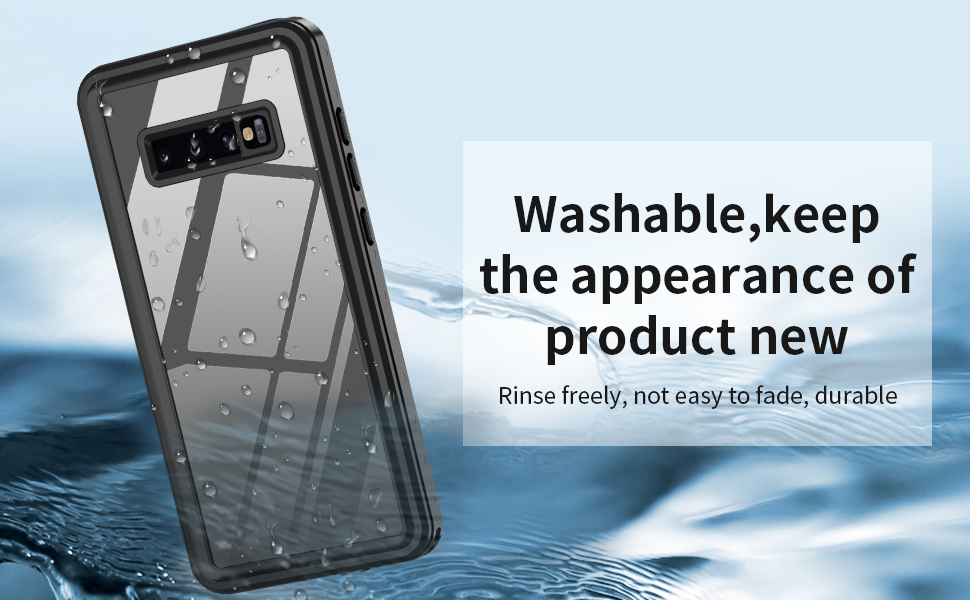 Amazon.com: ibelief for Samsung Galaxy S10 Plus Case with Built-in Screen Protector, IP68 ...