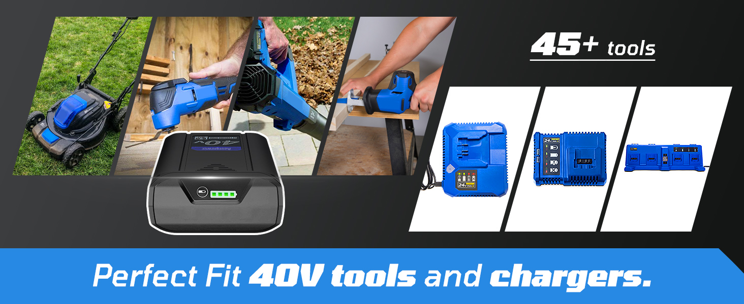 Amazon.com: Replacement Kobalt 40V Battery 6.0Ah for KB-540-06/KB440-06/KB240-06 Series | 40V ...