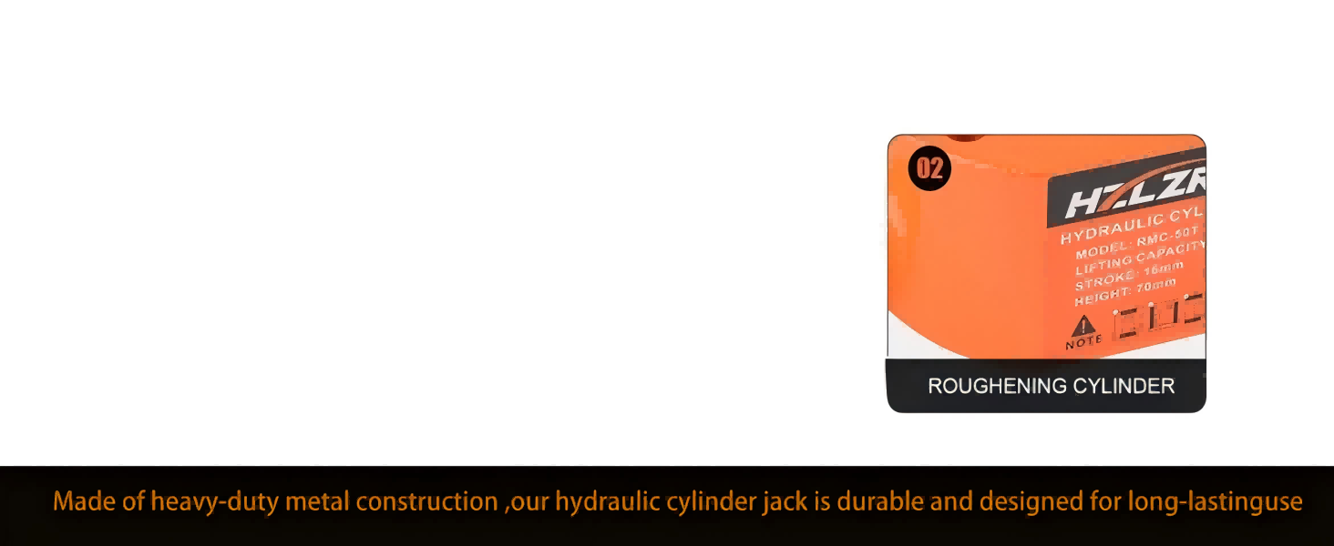 Amazon.com: HZLZRZ 10 Ton Hydraulic Ram Jack and Single Acting Lifting Cylinders, Porta Power ...