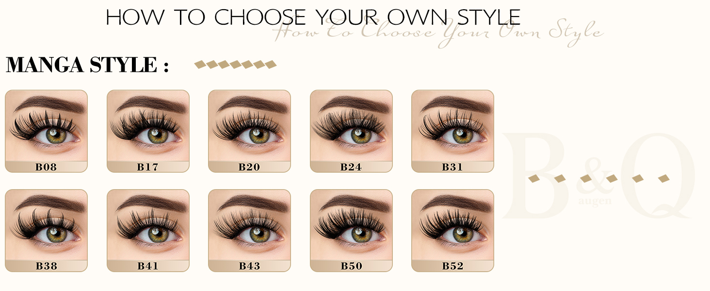 Amazon.com: B&Qaugen Lash Clusters B02 C Curl 14 mm DIY Eyelash Extensions 72 Clusters Lashes C ...