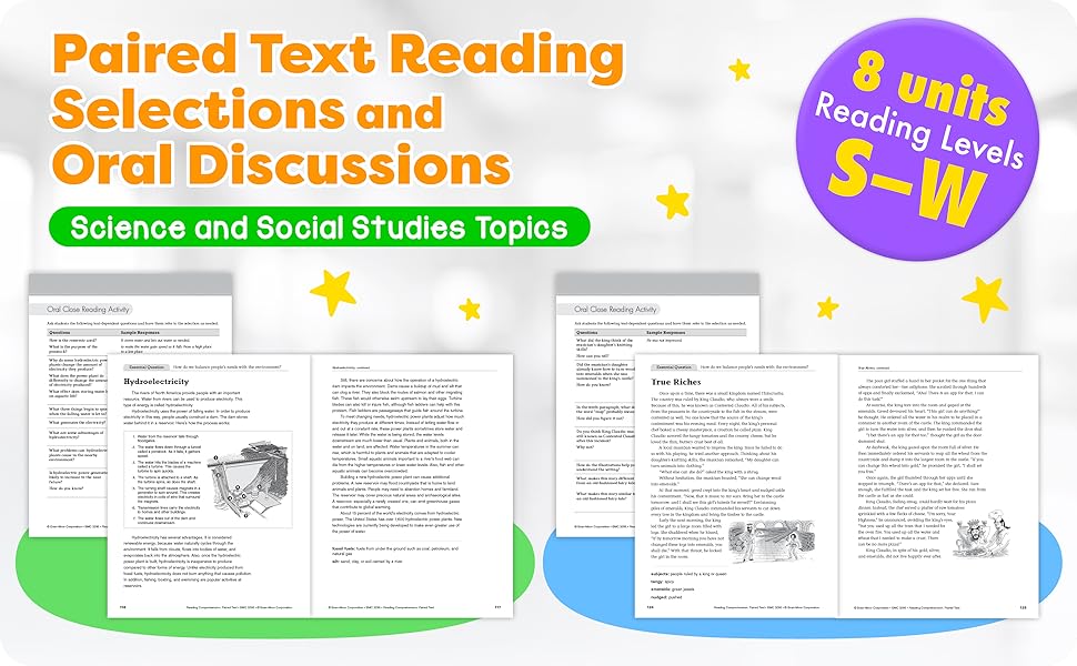 Reading Comprehension: Paired Text, Grade 5 Teacher Resource (Reading ...
