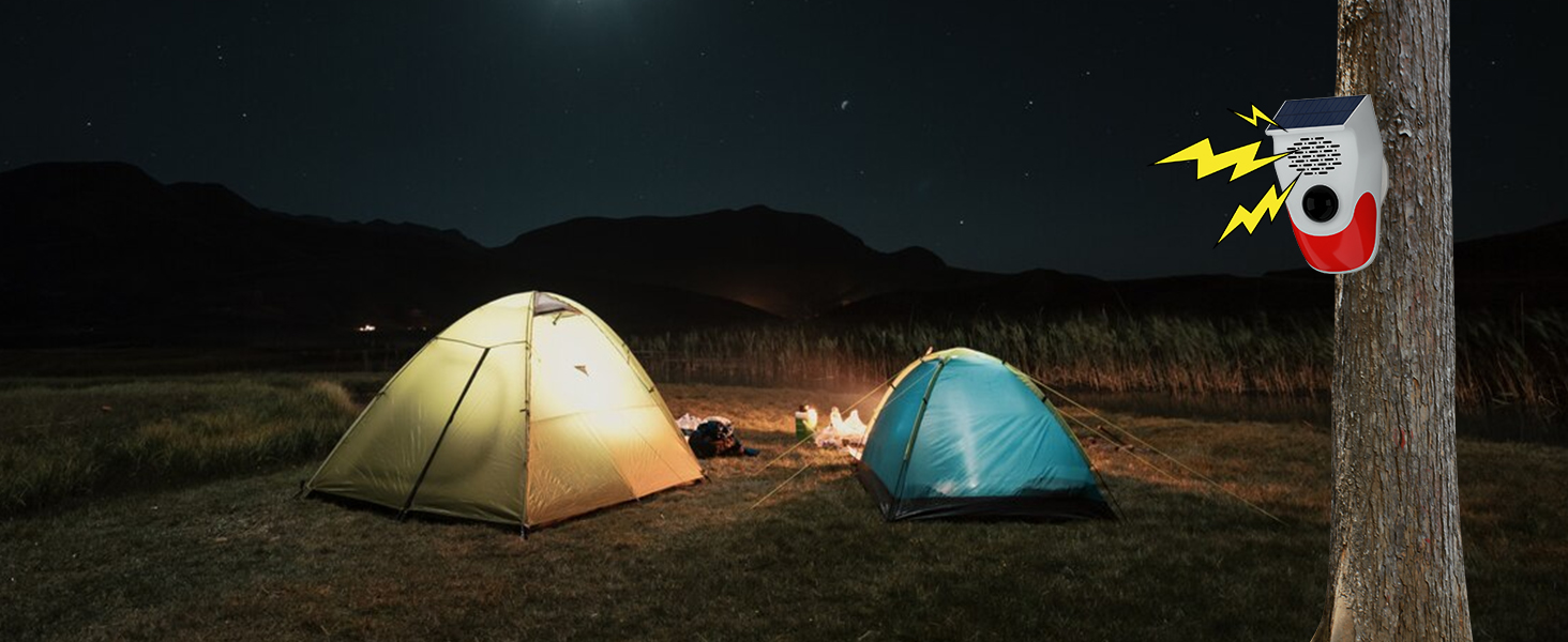 Amazon.co.jp : 防犯アラーム ソーラー 防犯センサー 録音 機能付 充電式 センサーライト 防犯 センサー ブザー 人感センサー LEDフラッシュ129dBサイレンサウンド ...