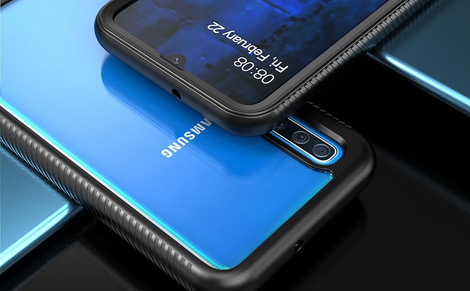 Amazon.com: IDYStar for Galaxy A50 Case,Hybrid 2 in 1 Slim Fit Heavy Duty Protection Shock ...