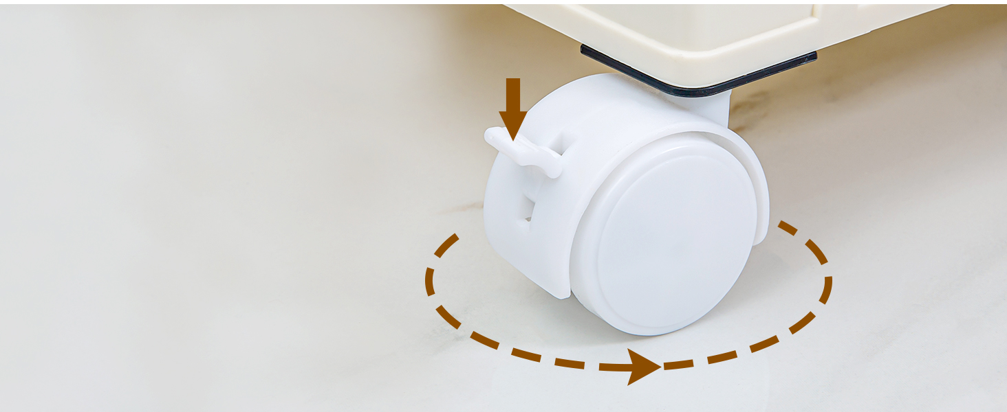 Amazon.com - Homeforce Collapsible Storage Bins with Wheels and Lid - 3 ...