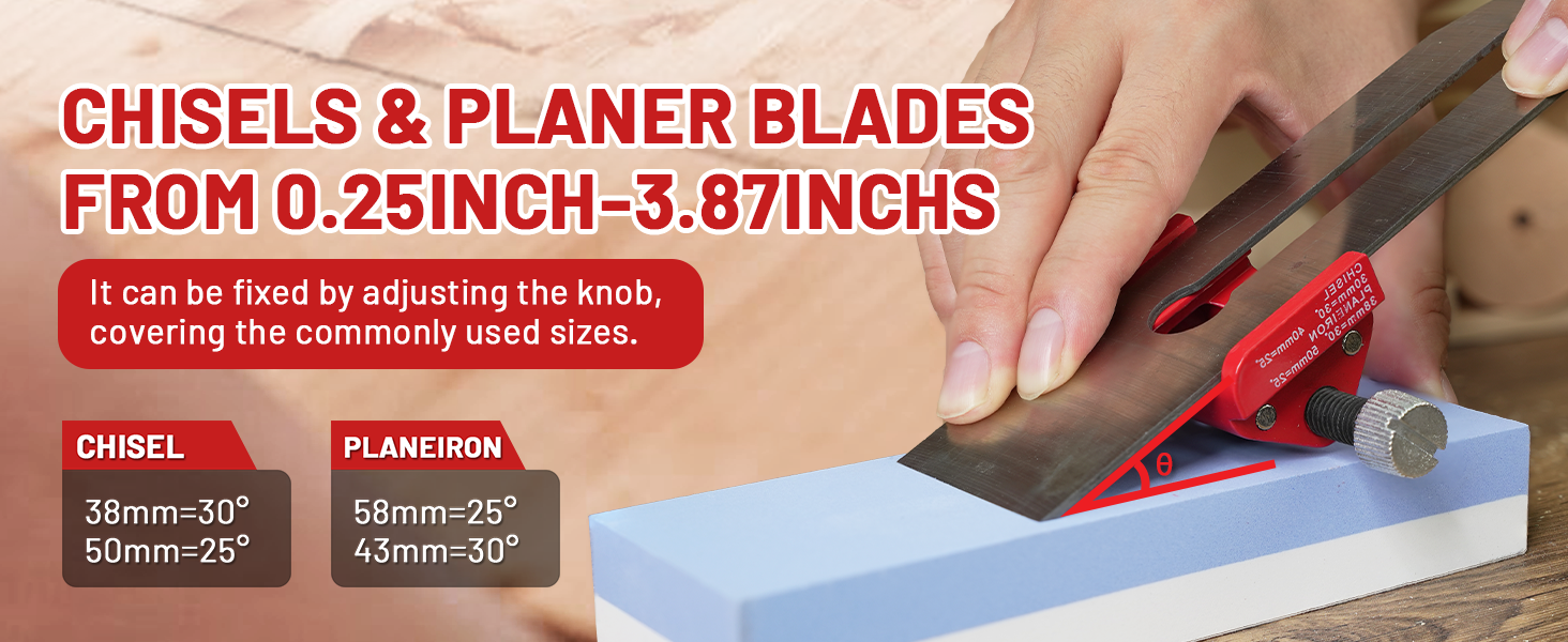 Amazon.com: EZARC Chisel Honing Guide Tool, Chisel Sharpening Jig for ...