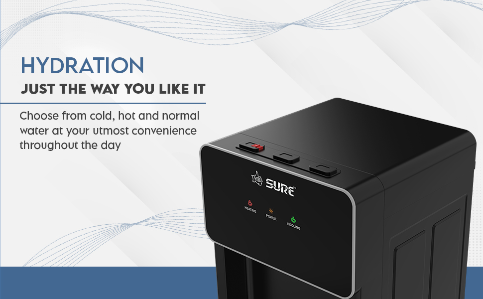 Sure OUDIS B7 Bottom Loading Water Dispenser | Child Safety Lock ...