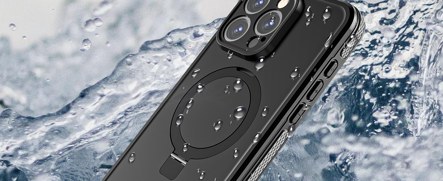 Amazon.com: Oterkin Magnetic for iPhone 15 Pro Max Case Waterproof,[Compatible with MagSafe ...