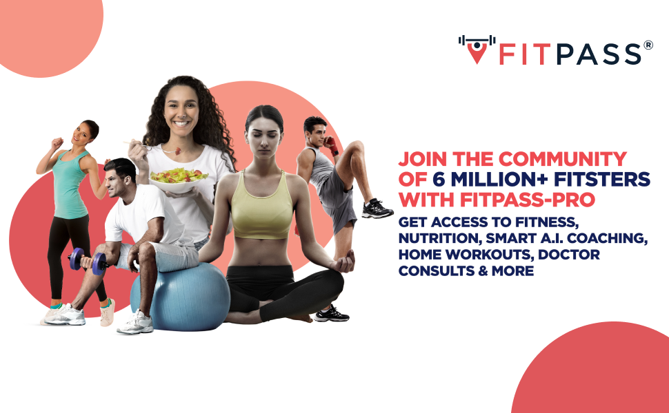 FITPASS Pro 6 Months Membership with Smartwatch and Audio Buds | Access ...