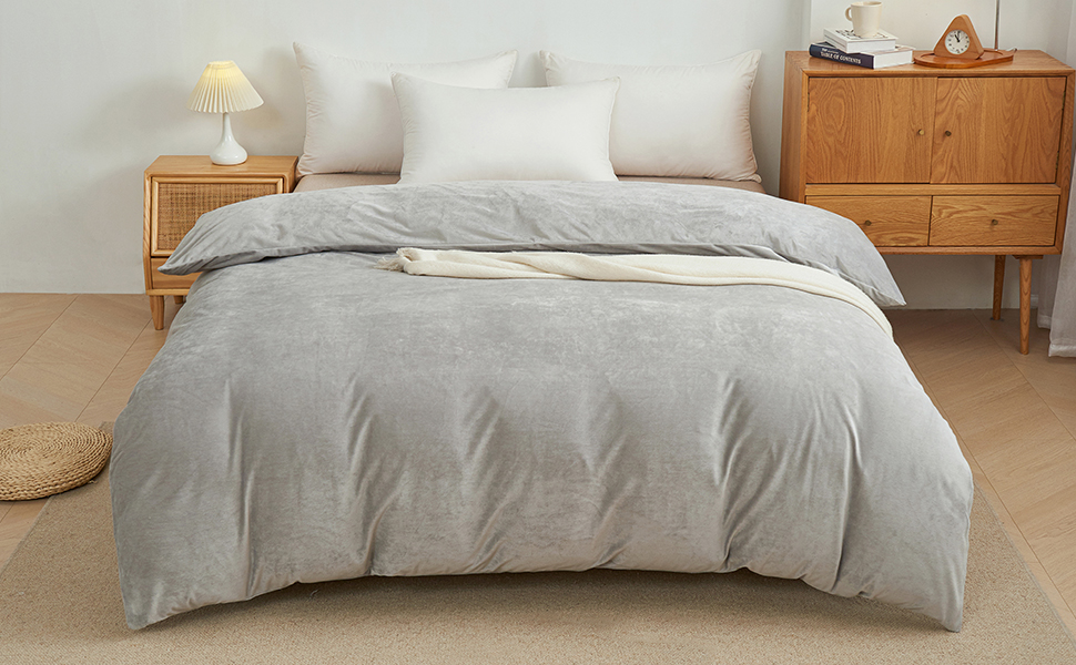 Amazon｜HOdo Home 掛け布団カバー セミダブル 冬 あったか 毛布カバー フランネル 極細マイクロファイバー 毛布にもなる掛け布団カバー 2WAY仕様 防寒対策 掛けふとんカバー ...