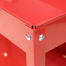 Big Red APTC302R Torin Steel Tool Service Push Cart with 3 Shelves and 200 lb Capacity, Red ...