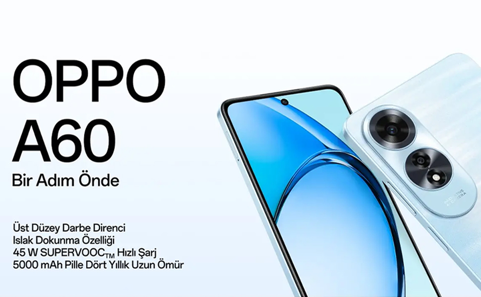Oppo A60 8/128 GB Gece Moru (OPPO Türkiye Garantili) : Amazon.com.tr: Elektronik