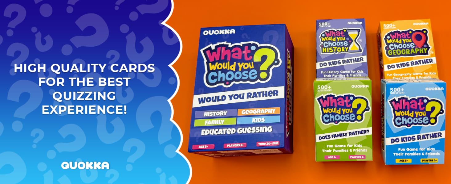 Amazon.com: QUOKKA Board Games for Kids 8-12 Years - Family Edition ...