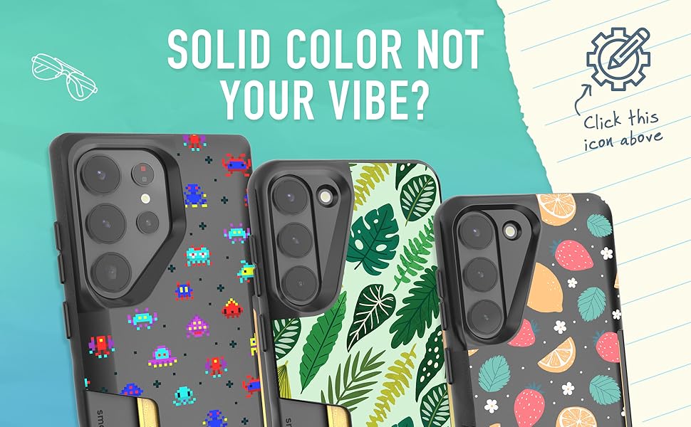 Amazon.com: Smartish® Galaxy S23 Wallet Case - Wallet Slayer Vol. 1 [Slim + Protective] Grip ...