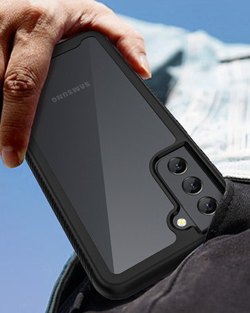 CENHUFO Samsung Galaxy S21 5G Case, Shockproof Cover with Built-in Screen Protector, Rugged ...