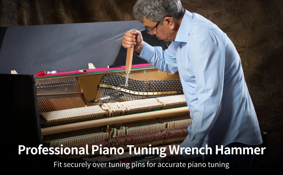 Amazon.com: 7 PCS Piano Tuning Kit, Piano Tuning Tools with Carry Case, Professional Piano ...