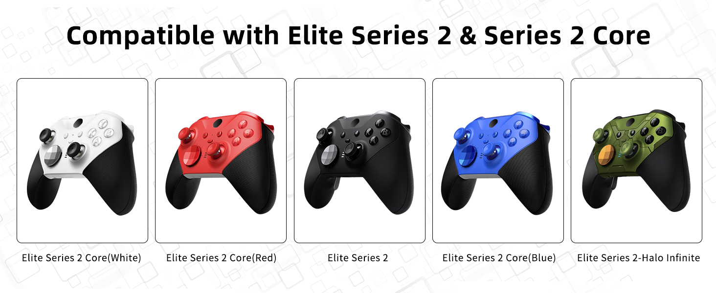 Amazon.com: DUXICEPIN Complete Component Pack for Xbox Elite Controller Series 2 / Series 2 Core ...