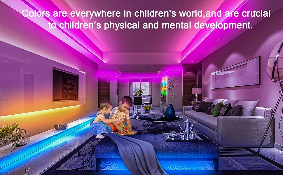 Bluetooth LED Strip Lights 30m, Cozylady 100ft LED RGB LED Light Strips ...