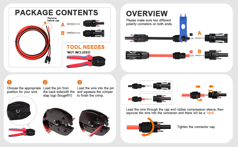 Amazon.co.jp: Sanraifu MC4延長ケーブル 6m 6sq 太陽光発電 ソーラーパネル 並列接続用 (6m赤+6m黒) 2本セット : DIY・工具・ガーデン
