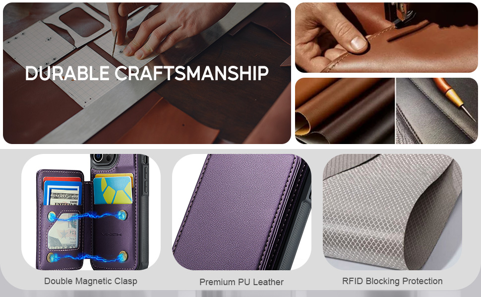 Amazon.com: Vinich for iPhone 12 Pro Max Wallet Case with Card Holder, Case for iPhone 12 Pro ...