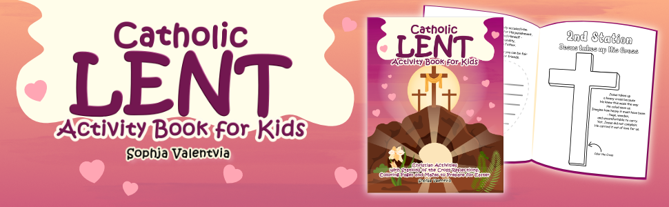 Catholic Lent Activity Book for Kids: Christian Activities with ...