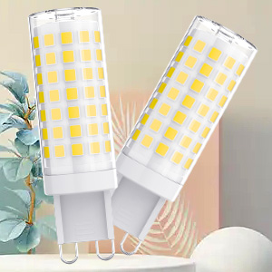 Amazon.com: Sapiential Creation G9 LED Bulb 6W T4 G9 LED Halogen Light Bulbs G9 LED Ceramic Bulb ...
