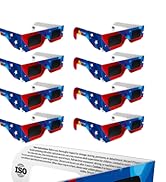 Solar Eclipse Glasses Approved 2024, (10 Pack) CE and ISO Certified ...