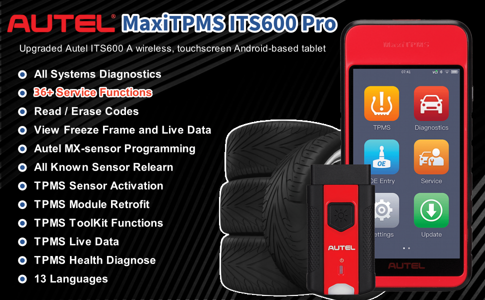 Amazon.com: Autel MaxiTPMS ITS600 Pro TPMS Programming Tool with All ...