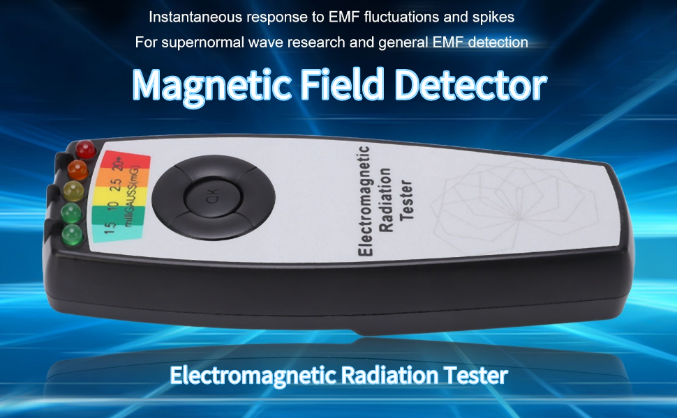 EMF Meter Hand held Digital EMF Detector Great Tester for Home EMF ...