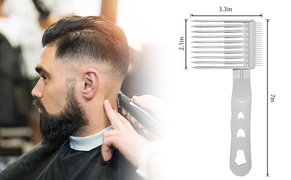Amazon.com : Fade Comb,Professional Barber Comb,Fade for Men Haircut Hair Tool For Home,Salon or ...