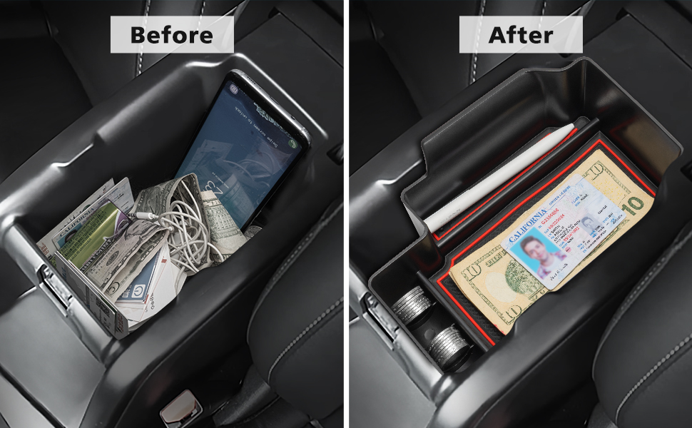 Center Console Organizer Tray for Chevy Colorado /GMC Canyon 2015-2022,Car Center Console ...