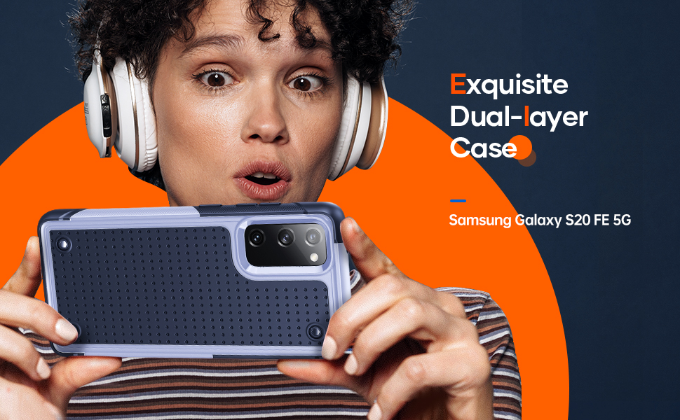 Amazon.com: LeYi for S20 FE 5G Phone Case: Galaxy S20FE Case with [2 Pack] Screen Protectors ...