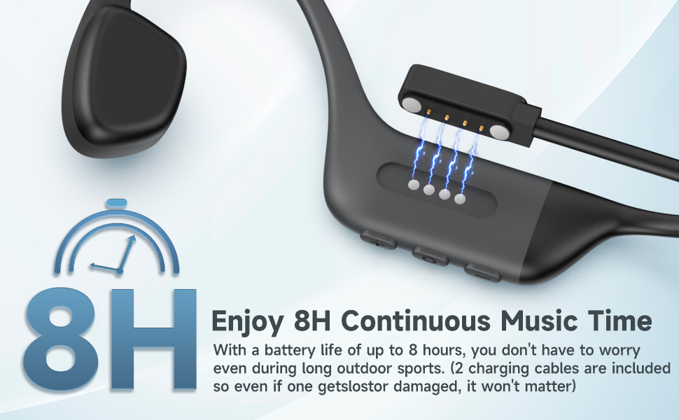 Amazon.com: Bone Conduction Swimming Headphones Underwater IPX8 ...