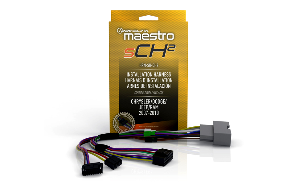 Amazon.com: Idatalink Maestro HRN-SR-CH2 T-Harness for Select Chrysler, Dodge, Jeep Vehicles ...