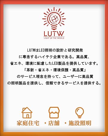 Amazon | LUTW LED電球 E17口金 シャンデリア電球 40W形相当 C35 電球色 エジソン電球 LED キャンドル 4W クリアタイプ 2700K フィラメント電球 省エネ ...