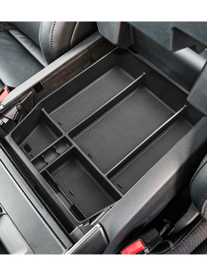 Amazon.com: RUNROAD Center Console Organizer Tray Compatible with 2021 2022 2023 2024 Ford F150 ...