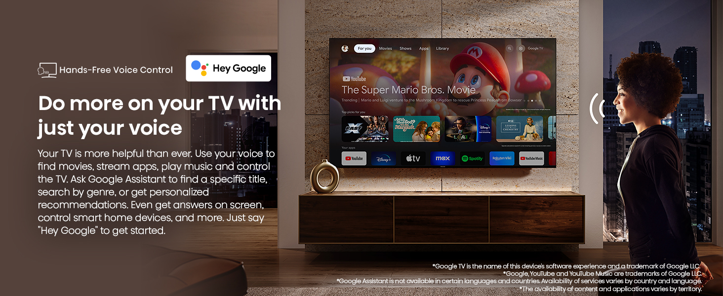 Hisense 75QD7N-75 inch QLED 4K Google TV with Quantum Dot Colour Technology, 144Hz Refresh Rate ...