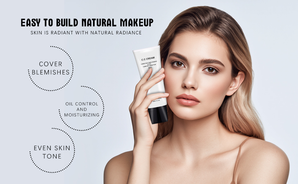 Amazon.com: Perbella Cc Cream Self Adjusting for Mature and Older Women,Cc Cream with Spf 50 ...