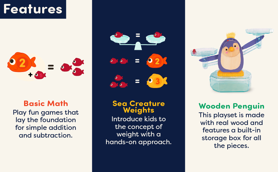 Amazon.com: Battat Education – Balance Scale for Kids – Math Toys ...