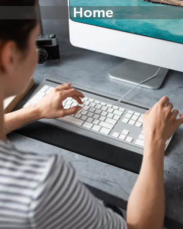 Amazon.com : Computer Keyboard Stand with Keyboard Wrist Rest, Acrylic ...