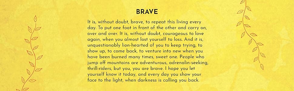 Growing Brave: Words to soothe fear and let in more life: THE UPLIFTING ...