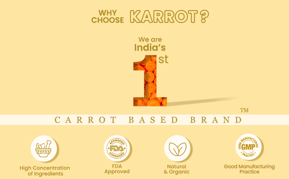 Karrot Natural Skincare 24 Carat Gold Face Wash With Hyaluronic Acid,Carrot&Almond|For Glowing ...
