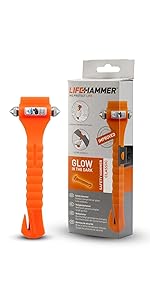 Amazon.com: Lifehammer Brand Safety Hammer, the Original Emergency Escape and Rescue Tool with ...