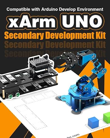 Amazon.com: Robotic Arm Kit 6DOF Programming Robot Arm with Handle PC ...