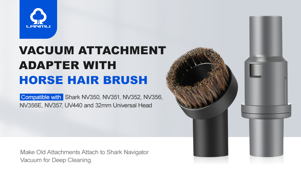 Amazon.com: LANMU Horse Hair Vacuum Attachment Compatible with Shark ...