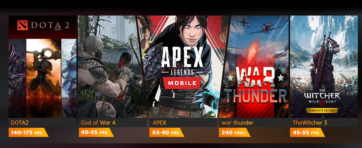 Amazon.com: ACEMAGICIAN Mini Gaming PC with Graphics Card RX6400(4GB), Ryzen 7 5800H(up to 4 ...