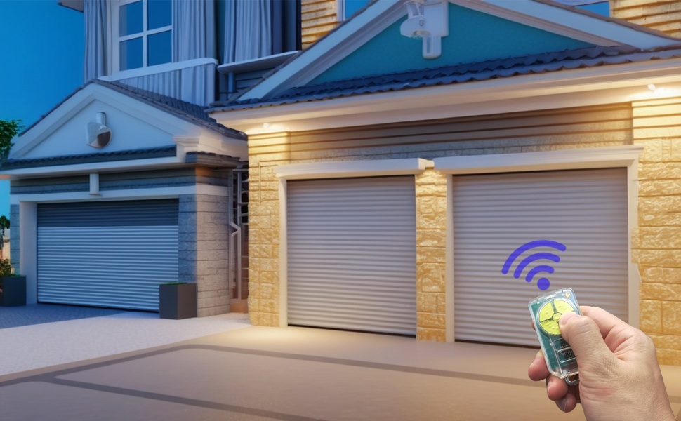 Garage Door Opener Remote Compatible with ATA PTX-5V2 TrioCode, 433.92MHz Garage Door Remote 4 ...