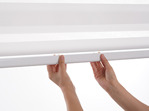 Amazon.com: Changshade Custom Size Cordless Zebra Blinds for Window, Light Filtering Dual Layer ...