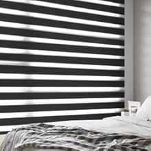 Amazon.com: Graywind Motorized Zebra Blinds Compatible with Alexa Google WiFi Hardwired Smart ...