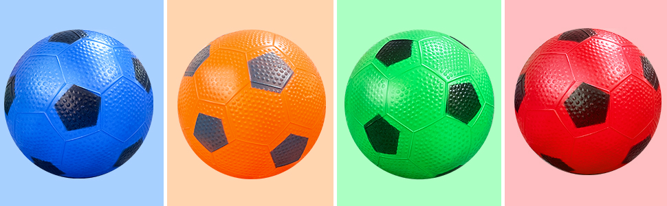 Amazon | Hymaz 12個セット子供ボール 子供用サッカーボール サッカーおもちゃ ミニサッカー ゴムボール クササイズボール 体幹トレーリング 室内 屋外 誕生日 プレゼント ...